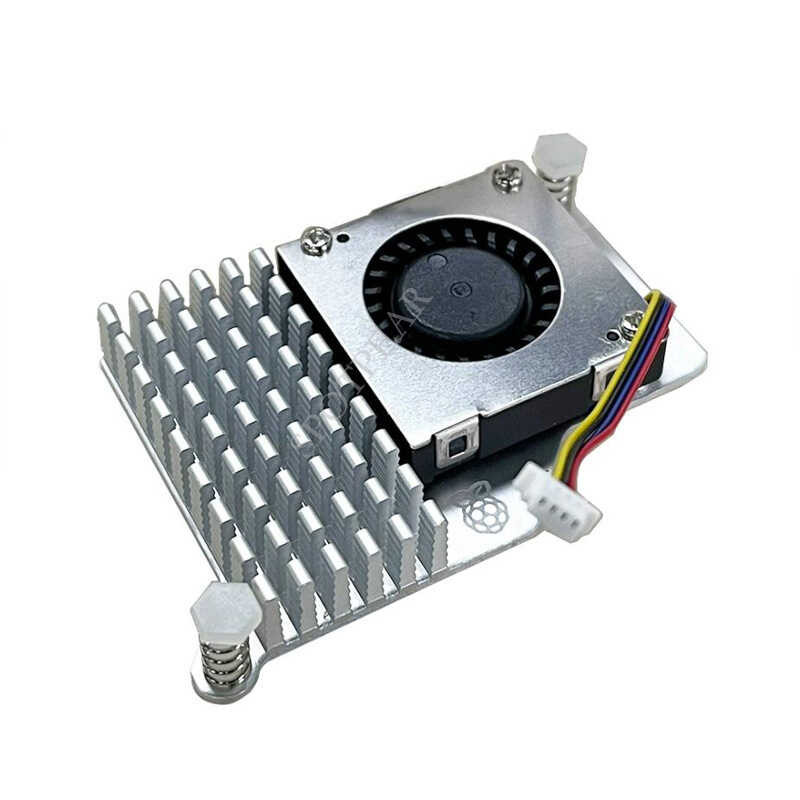 Raspberry Pi 5th generation original finned aluminum cooler blower ...