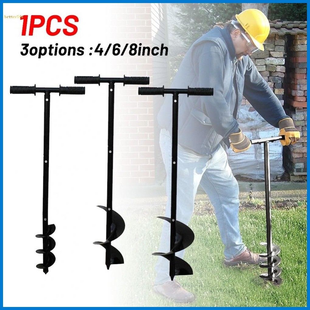 Hand Earth Auger Hand Hole Soil Auger Borer Digger Drill Earth Brand ...