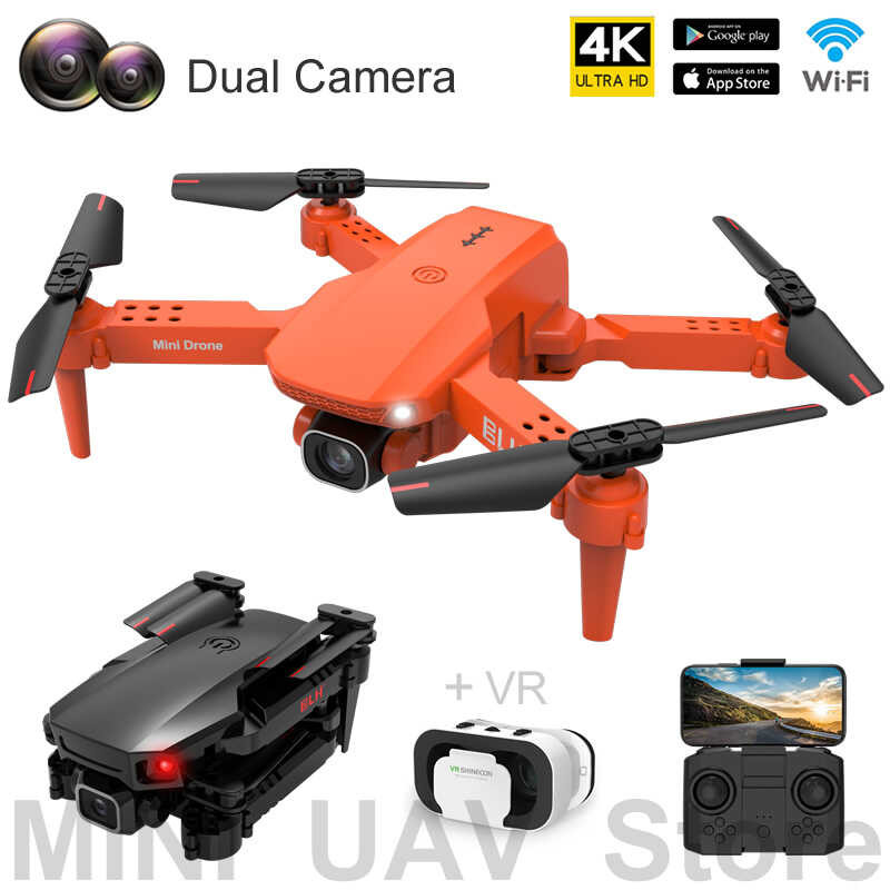 Mini 2 D7 K9 UAV Drone VR 4K Aerial Photography Folding Quadcopter With ...