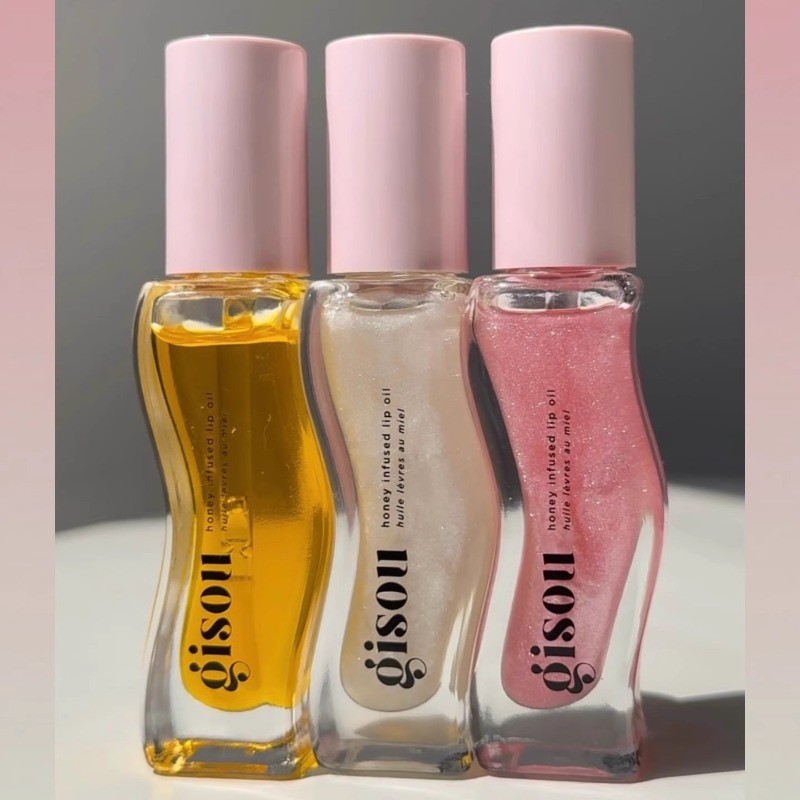 Gisou Honey Shiny Lip Oil Moisturizing Anti-dry Lip Balm Easy To Carry ...