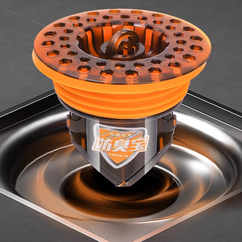 Toilet Sewer Gravity Sensing Strainer Core Anti-odor Insect Proof ...