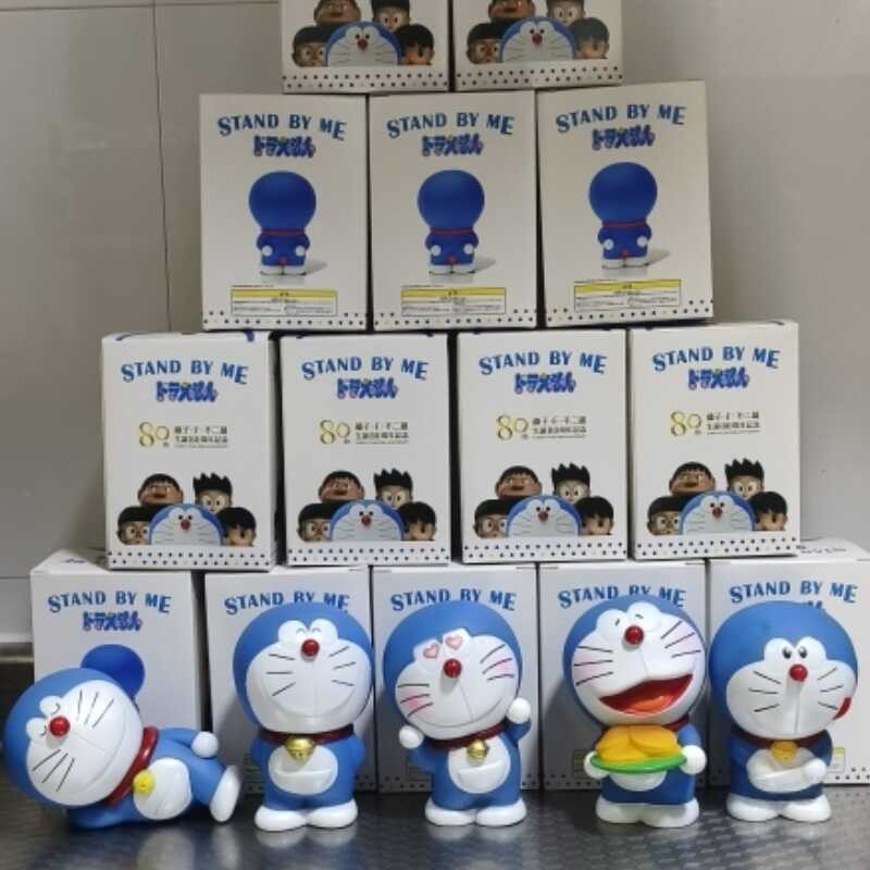 3 New 2 Doraemon Kawaii Pvc Anime Nobita Nobi Action Figure Model Toys ...