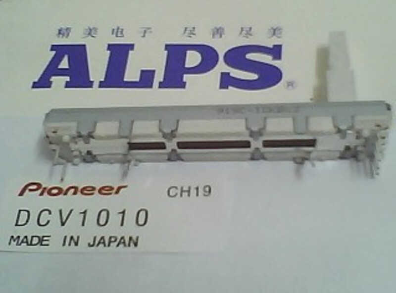Alps ALPS Pioneer 500 Sliding Potentiometer 6cm Dual 10K * 2-axis 20MM ...