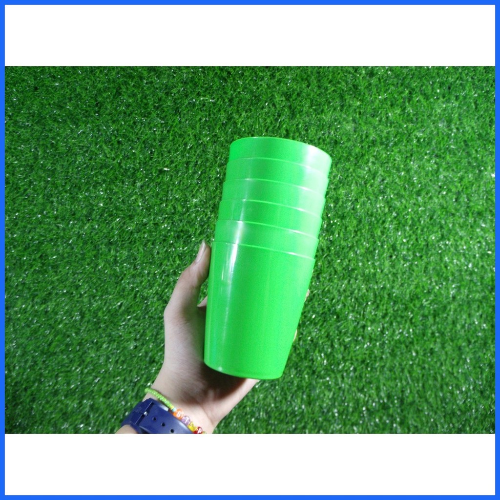 ∮ ① #7711 Dyna-ware Brand Plastic Cup (6pcs)(Random color) | Shopee ...