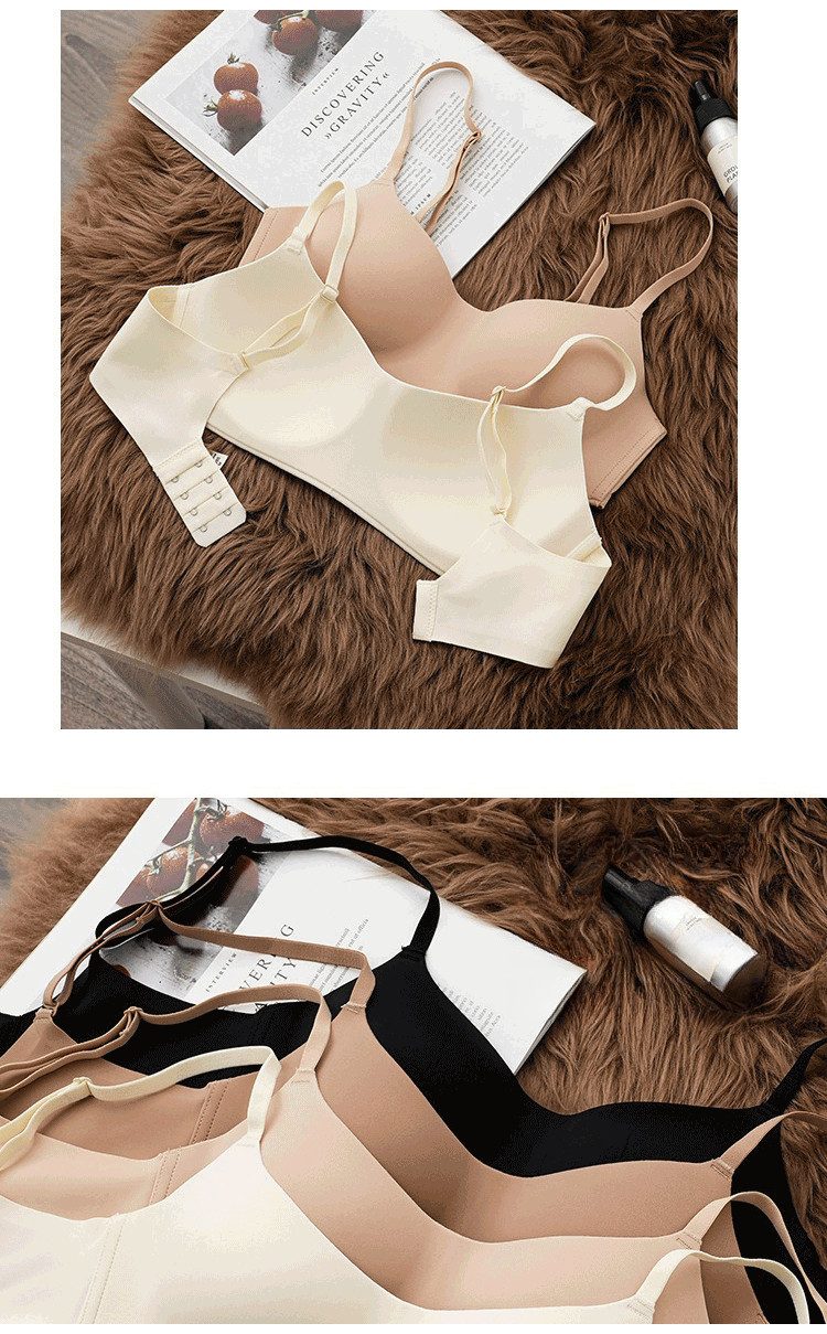 Seamless Underwear Small Chest Push Up Bra No Wire Push Up Bra ...
