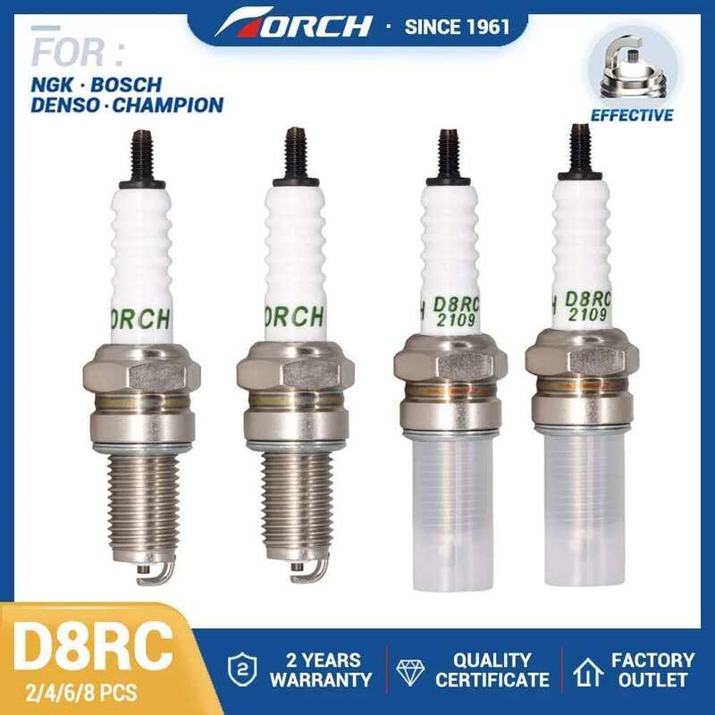 Xj Torch D8rc Spark Plug Replacement Para Sa D8ea D8tc 125Cc 150Cc 200Cc 250Cc PIT Quad Dirt ...