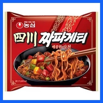 ∆ NONGSHIM JJAPAGHETTI RAMEN 140G ( CHAPAGHETTI / JJAJANGMYEON / SPICY ...