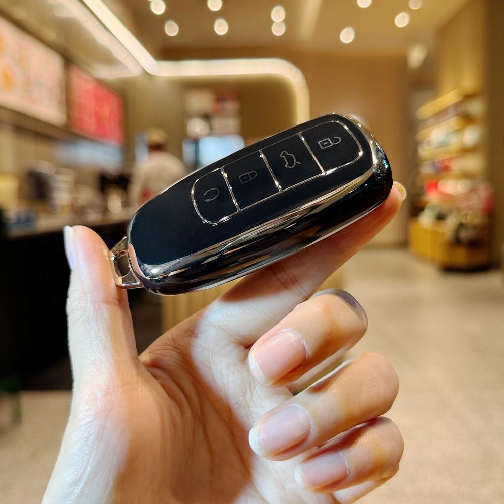 4 Buttons TPU Car Remote Key Case Shell, Fit for Chery Tiggo 7 Pro Max ...