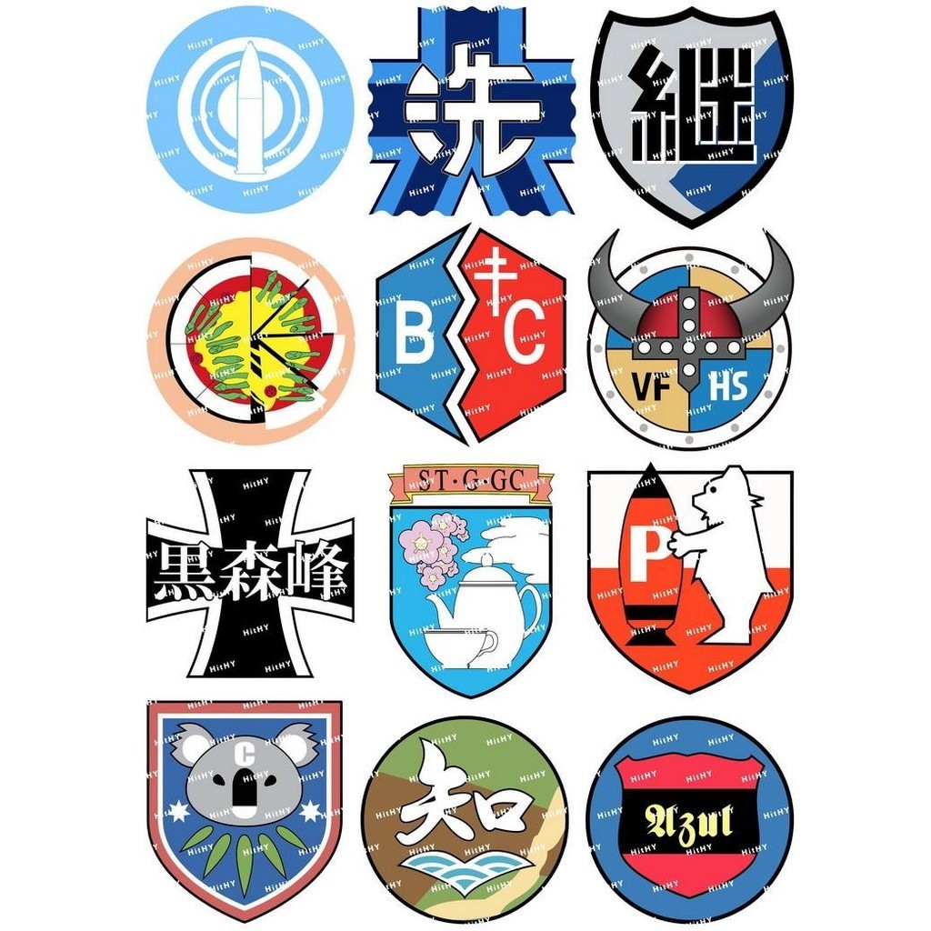 Medium Size F0295-05 Girls Und Panzer Animation Laptop Mobile Phone ...