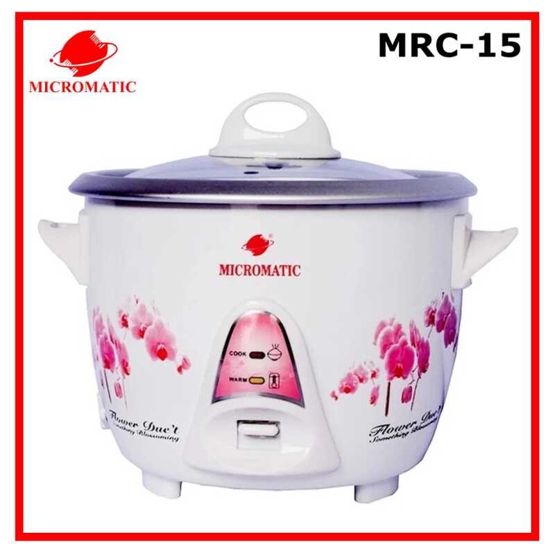 Micromatic Mrc-15 2.2L Rice Cooker (15 Cups Of Rice) | Shopee Philippines