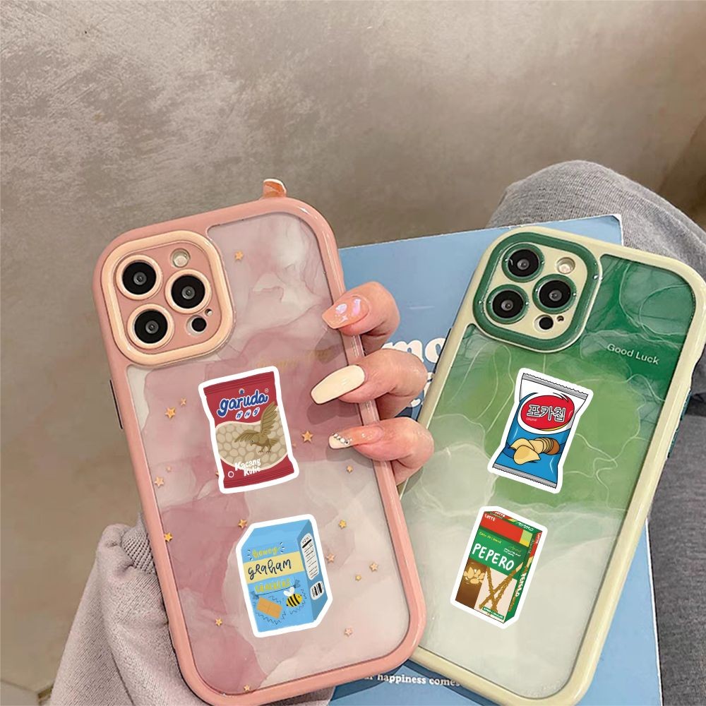 60Pcs Snack Pack Style B Sticker Set - Foodie Decor for Journals ...