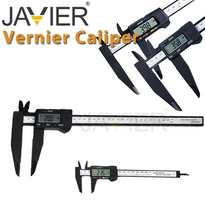 300Mm 6 200 Electronic Digital LCD Plastic Vernier Caliper · Long Jaw ...
