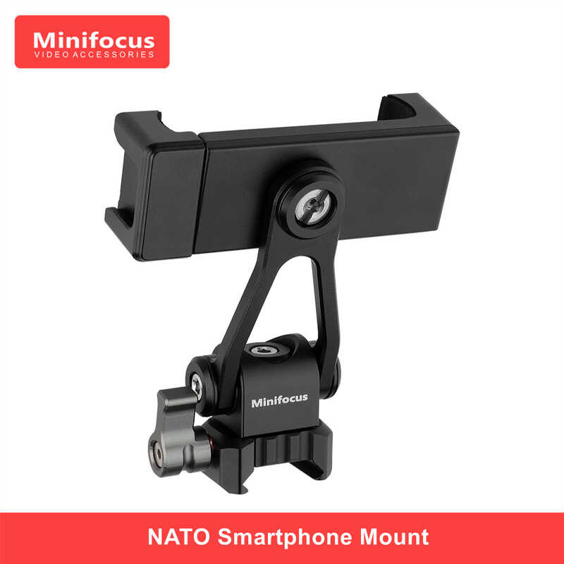 NATO 々 Smartphone Rail Clamp Quick Release Holder Mount Para Sa DJI RS ...