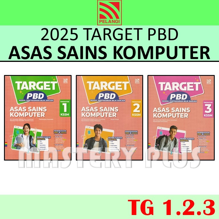 TARGET PBD ASAS COMPUTER SCIENCE LEVEL 1 2 3 KSSM UASA 2025 MODULE ...