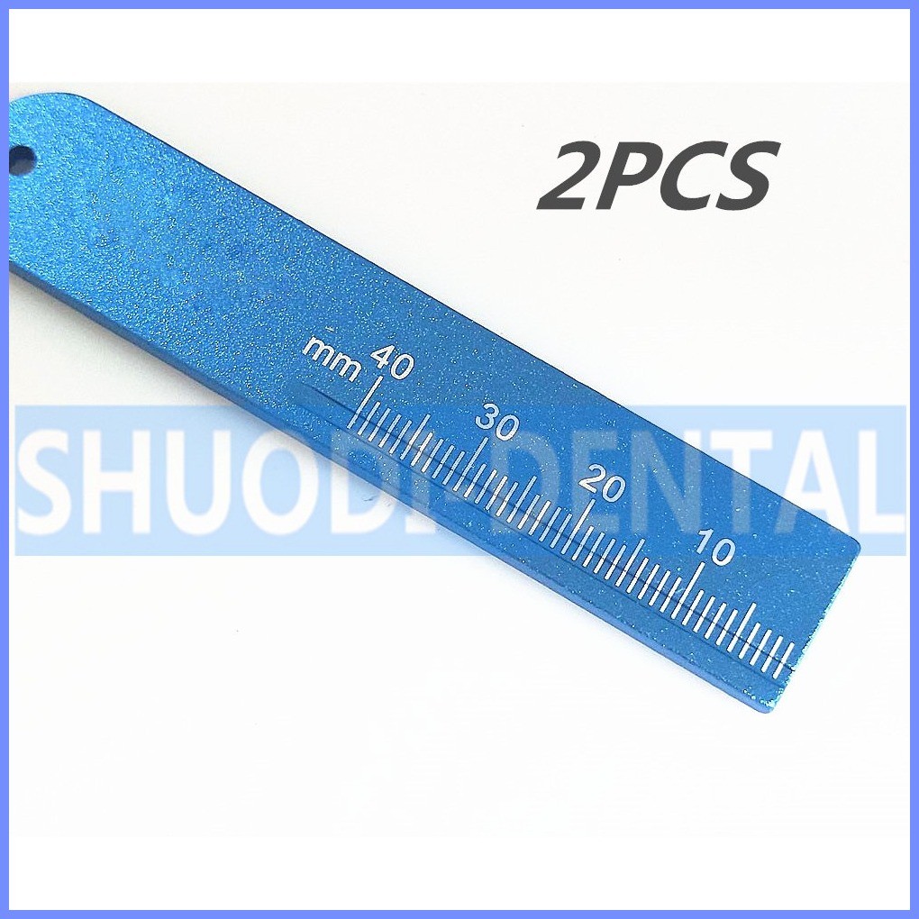 Dental Endo Rulers Measuring Scale Guage ALUMINIUM (Autoclavable ...