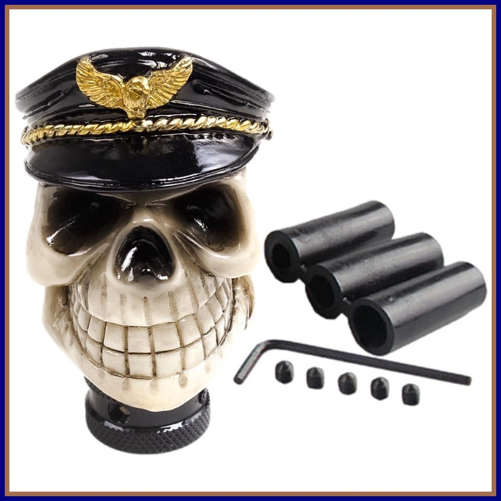 Skull Shifter Knob Universal Devil Skeleton Shape Shifter Knob with Big ...