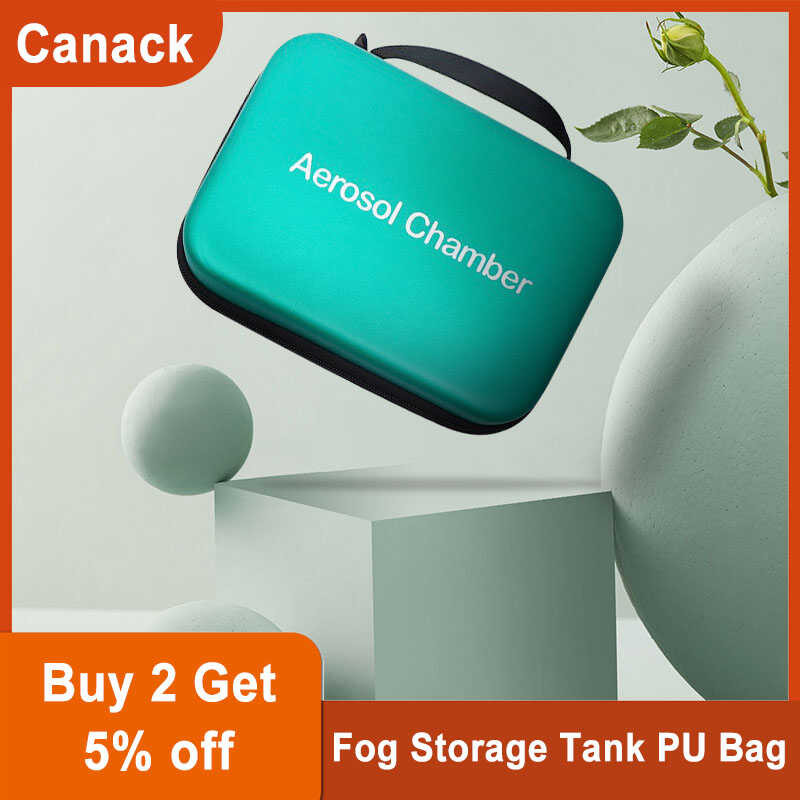 Fog Portable Storage Tank PU Travel Asthma Inhaler Case Medicine ...