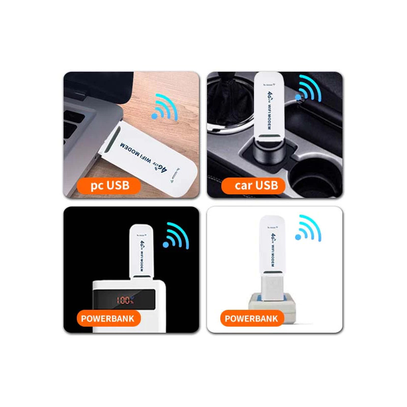 Wireless 4g Lte Wifi Router Modem SIM Card 150Mbps Usb Mini Pocket Wifi ...