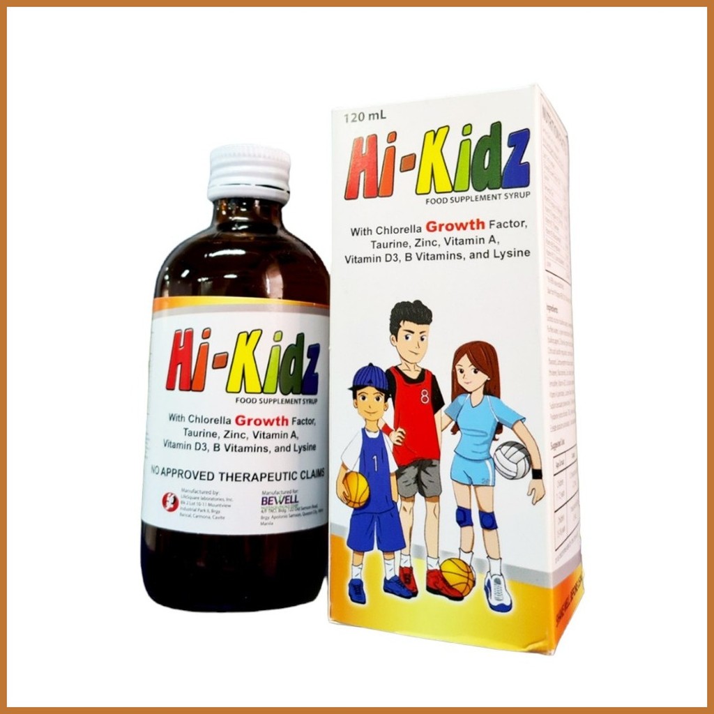 Bewell C Vitamins for Kids and Hi Kidz Bundle 120ml Pampatangkad at ...