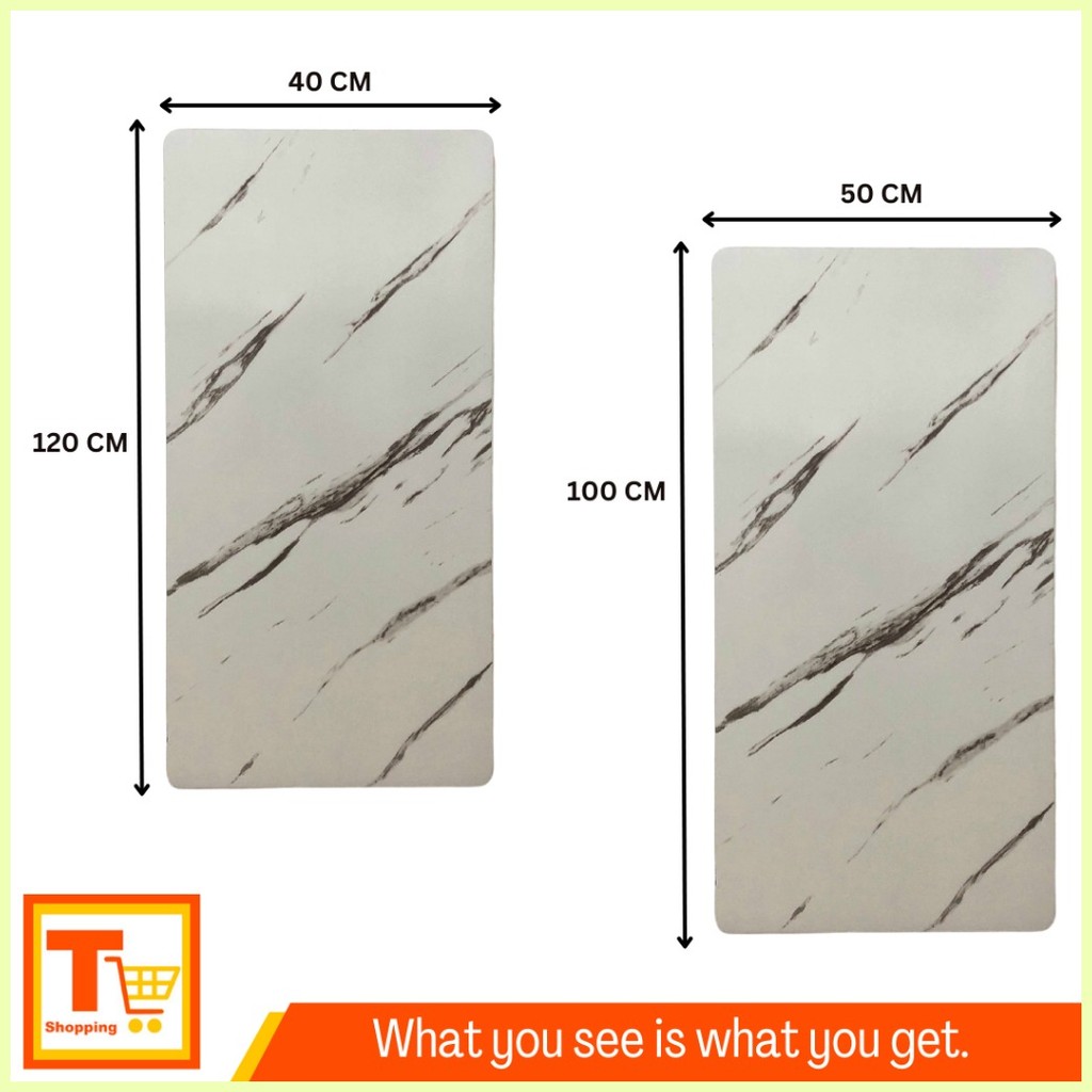 ๑ TOP BOARD WITH MARBLE DESIGN - DINING TABLE TOP BOARD COMPUTER/STUDY ...
