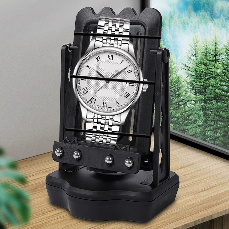Mechanical Watch Shaker Automatic Watch Winder Quiet Timer Self-winding ...