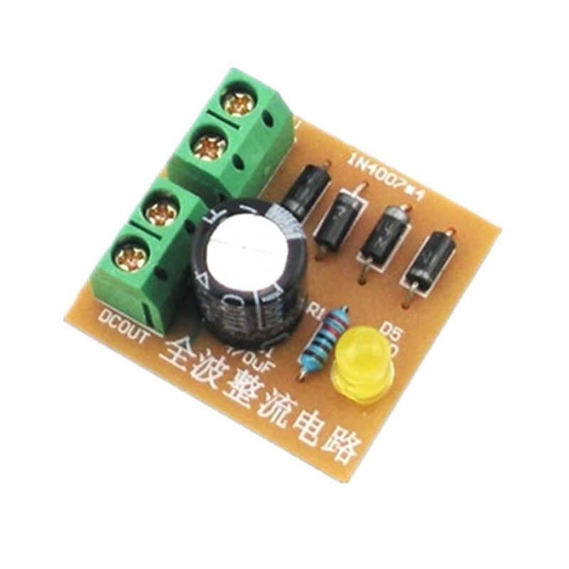 IN4007 bridge rectifier AC to DC power converter full wave rectifier ...