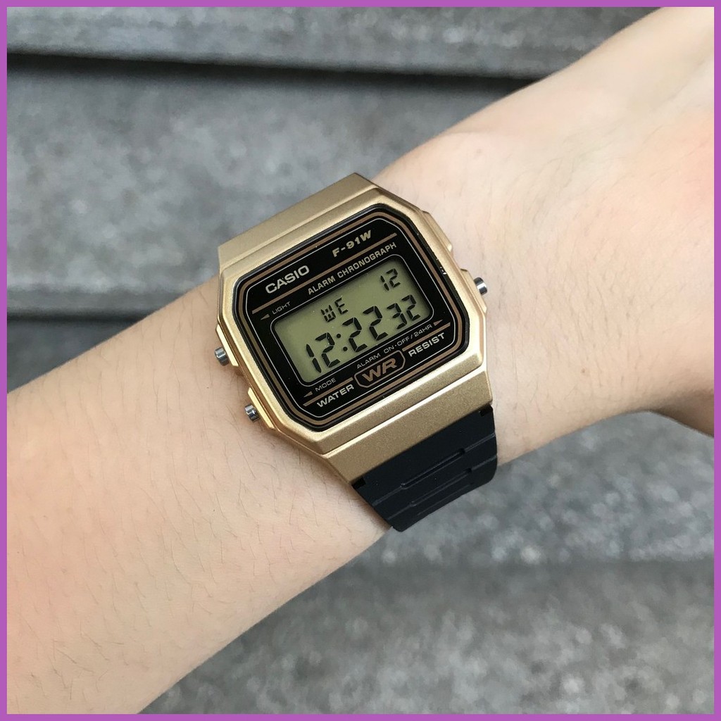 Casio F-91WM-9A Digital Rubber Strap Watch | Shopee Philippines