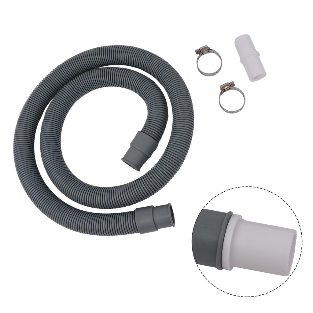 JTFY ️ Washing Machine Dishwasher Drain Waste Hose Extension Pipe Kit ...