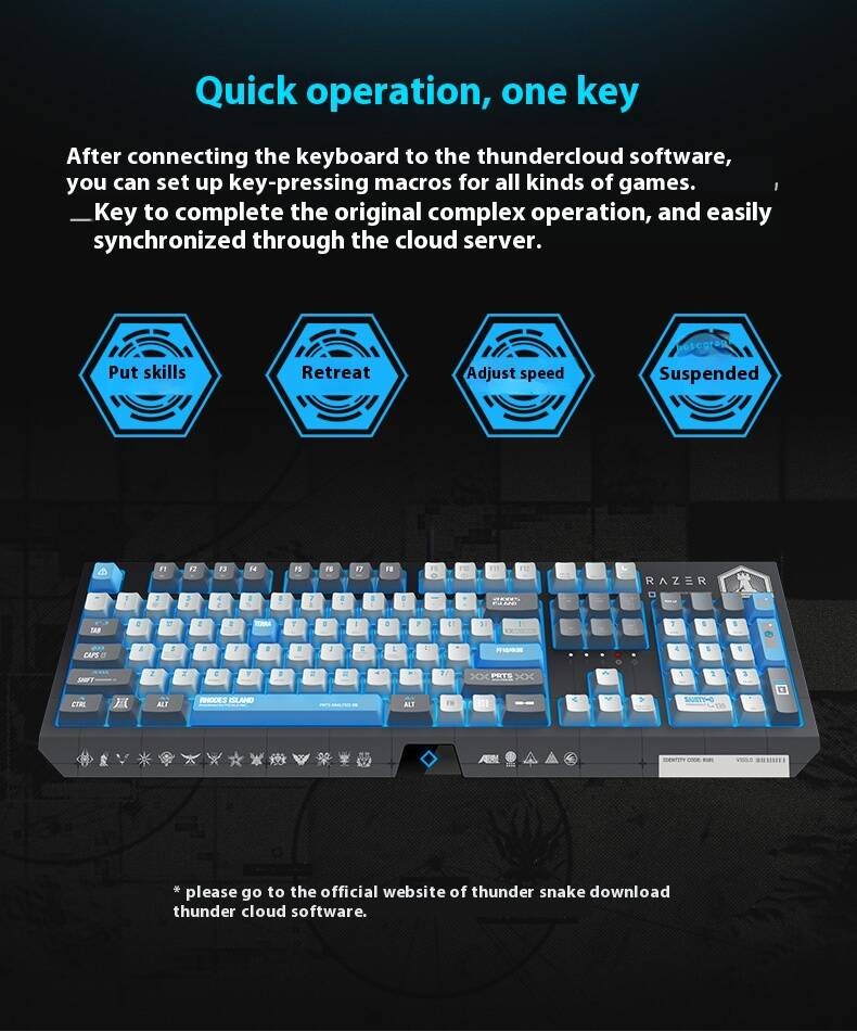 Razer Arknights Rhode Island Limited Edition Computer Esports Game ...