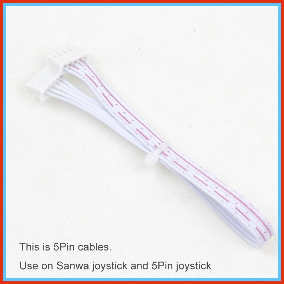 5-Pin Female Harness Wire for SANWA JLF Joystick / Zero Delay USB ...