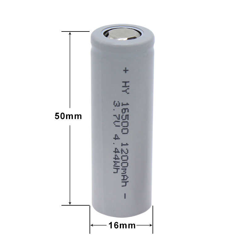 Lithium 16500 Battery 3.7V1200mah High-Capacity And High Rate Charging ...