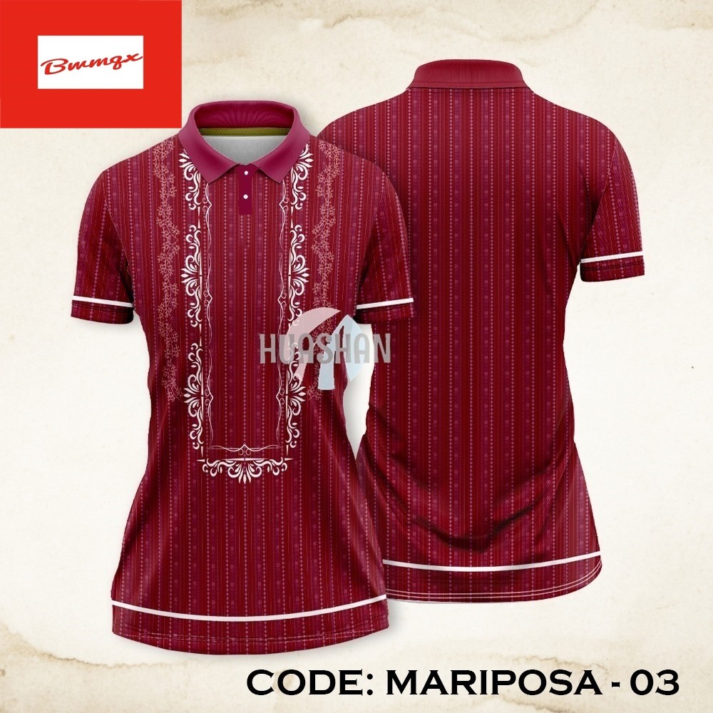 asean inspired ethnic attire barong agalog batik polo for men ...