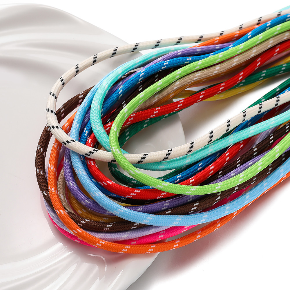 St.kunkka 5M Polyester Rope Colorful Dotted Flower Rope for DIY ...