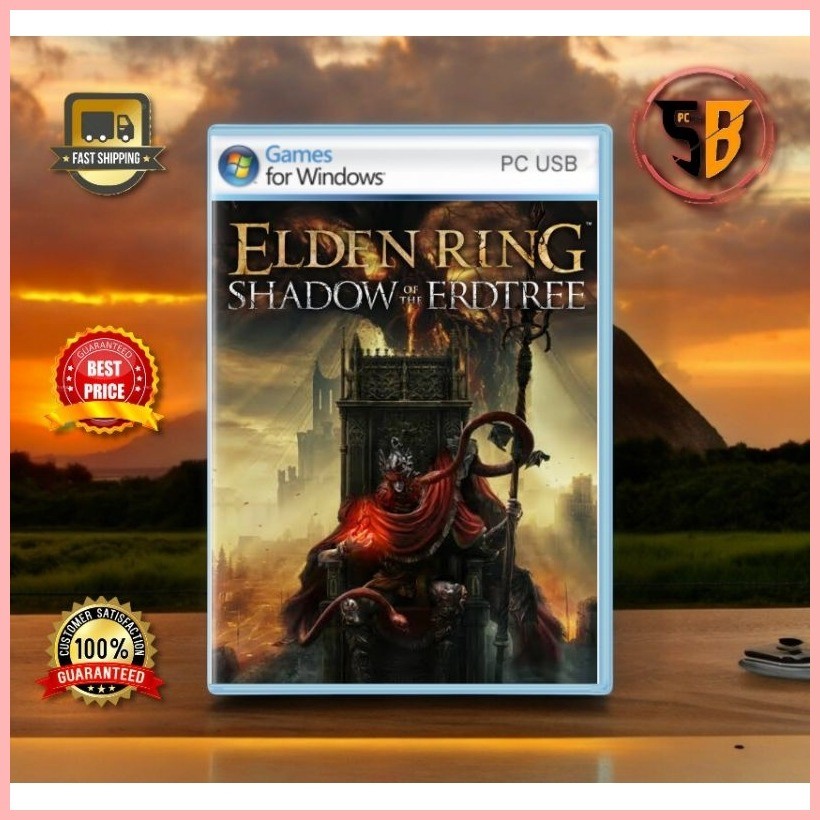 PC Laptop Video Game, Elden Ring Shadow Of The Erdtree Deluxe Edition, +DLCs USB Windows OS ...