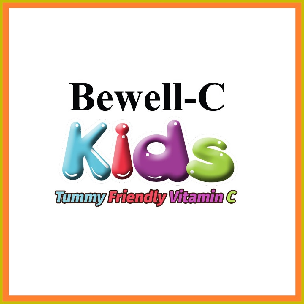 ๑ ☽ Bewell C Vitamins for Kids Non Acidic Vitamin C with Zinc Orange ...