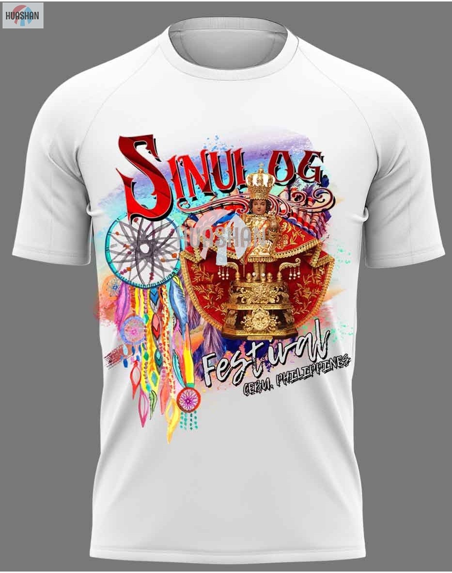 VIVA SR.STO.NIÑO SINULOG FESTIVAL PHILLIPINE Sublimation shirt | Shopee ...