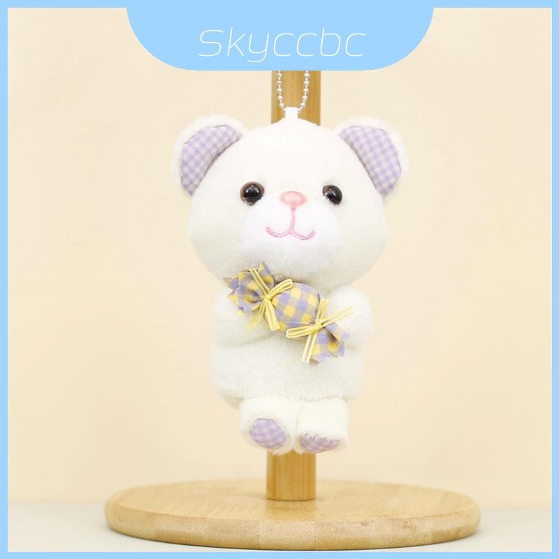 Bear Delightful Candy Plush Toy Keychain With Soft Cotton Pp Filling ...