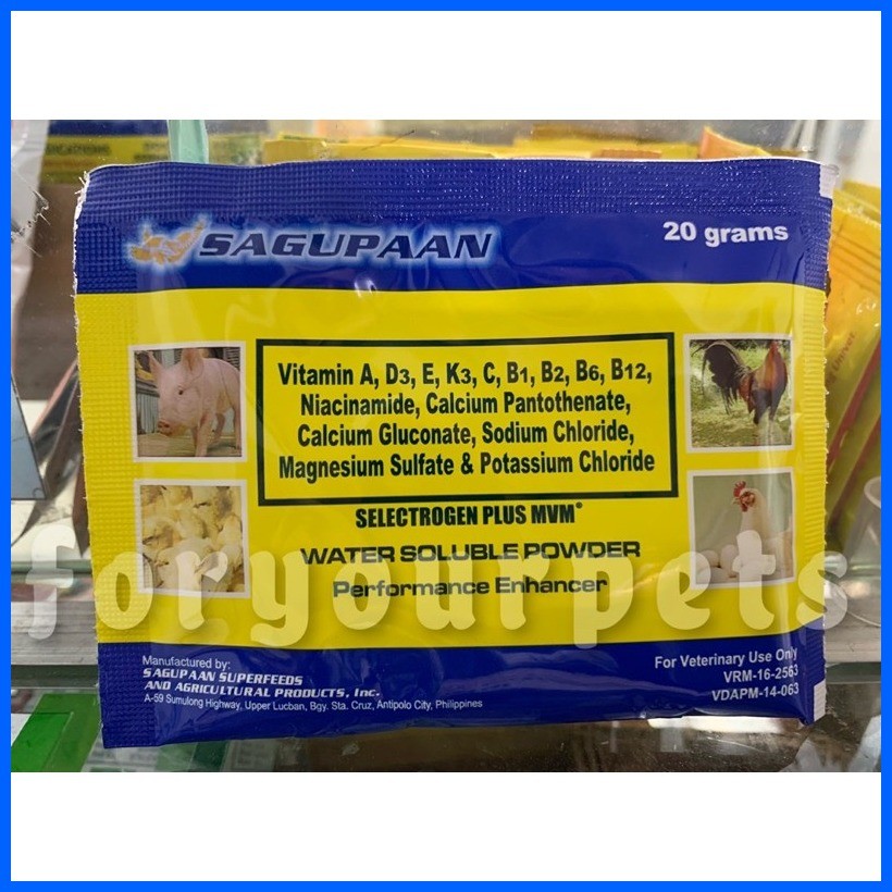 Selectrogen Plus MVM® Water Soluble Powder Performance Enhancer ...