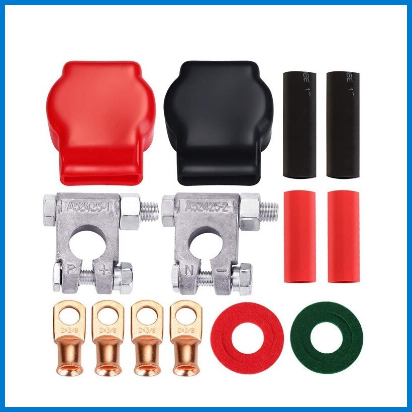 Battery Terminal Top Post Kit Battery Pile Head For Car Trunk RV Ship ...