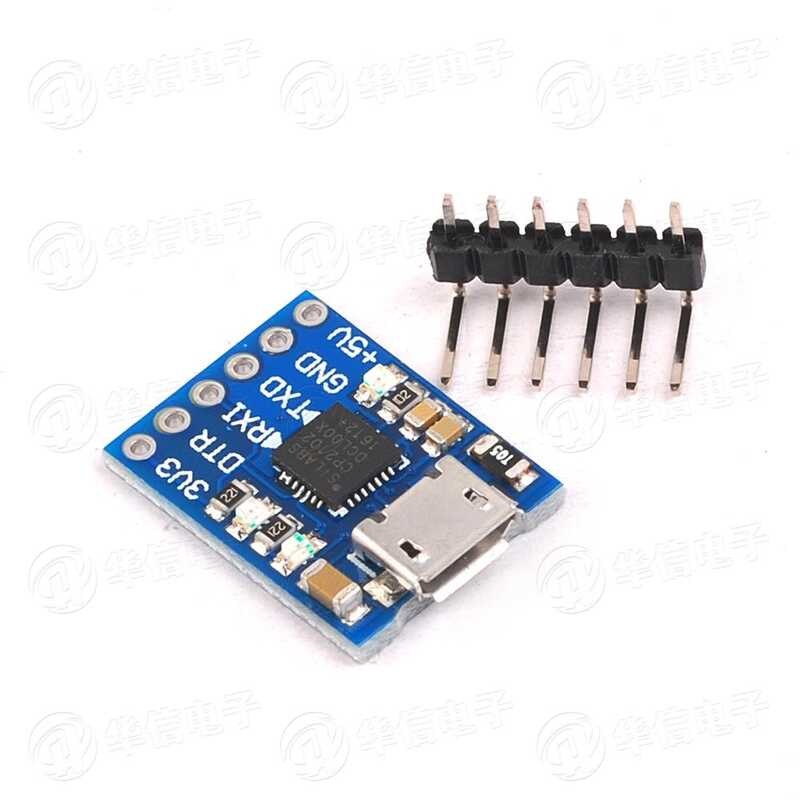 Micro interface CP2102 module TTL USB to serial UART STC downloader ...