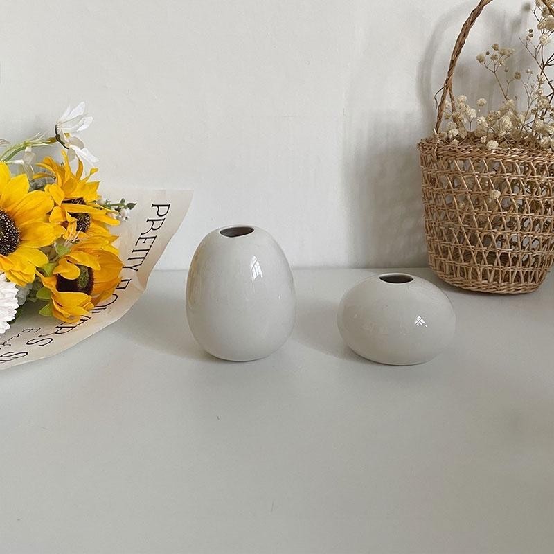 INS Style Ceramics Flower Vases Home Decor | Shopee Philippines
