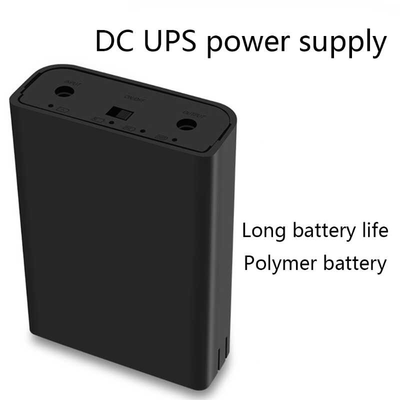 Mini 12V 2A UPS Battery Backup Uninterruptible Ply Wifi, Router ...