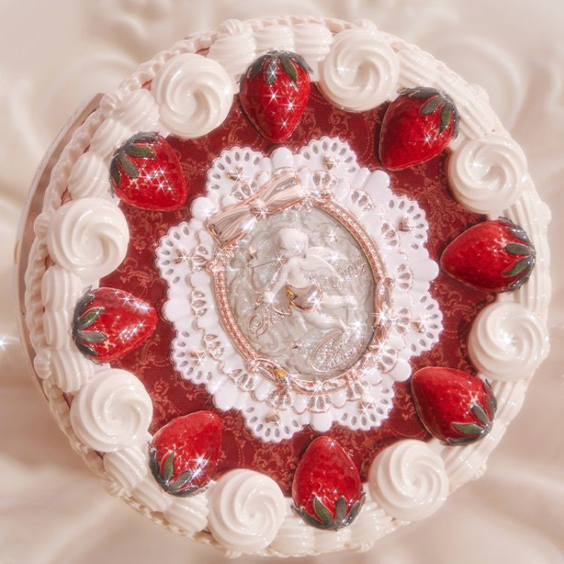 FLOWER KNOWS Powder Strawberry Cupid Powder Oil Control Makeup Clear ...