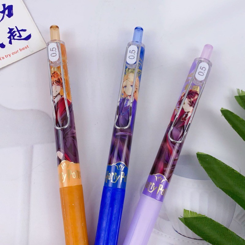 1PCS New Harry Potter Series Cartoon Character Blind Box Gel Pen Cute ...