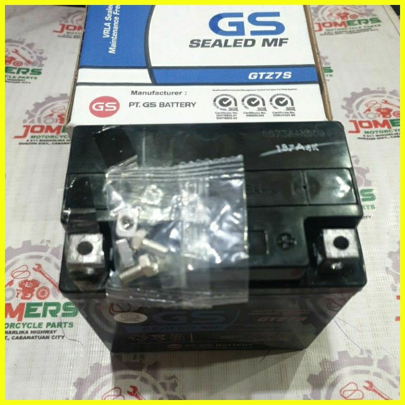 ♒ GTZ7S NMAX V2 - AEROX V2 - CLICK 125-150 GS BATTERY MOTORCYCLE ( M ...