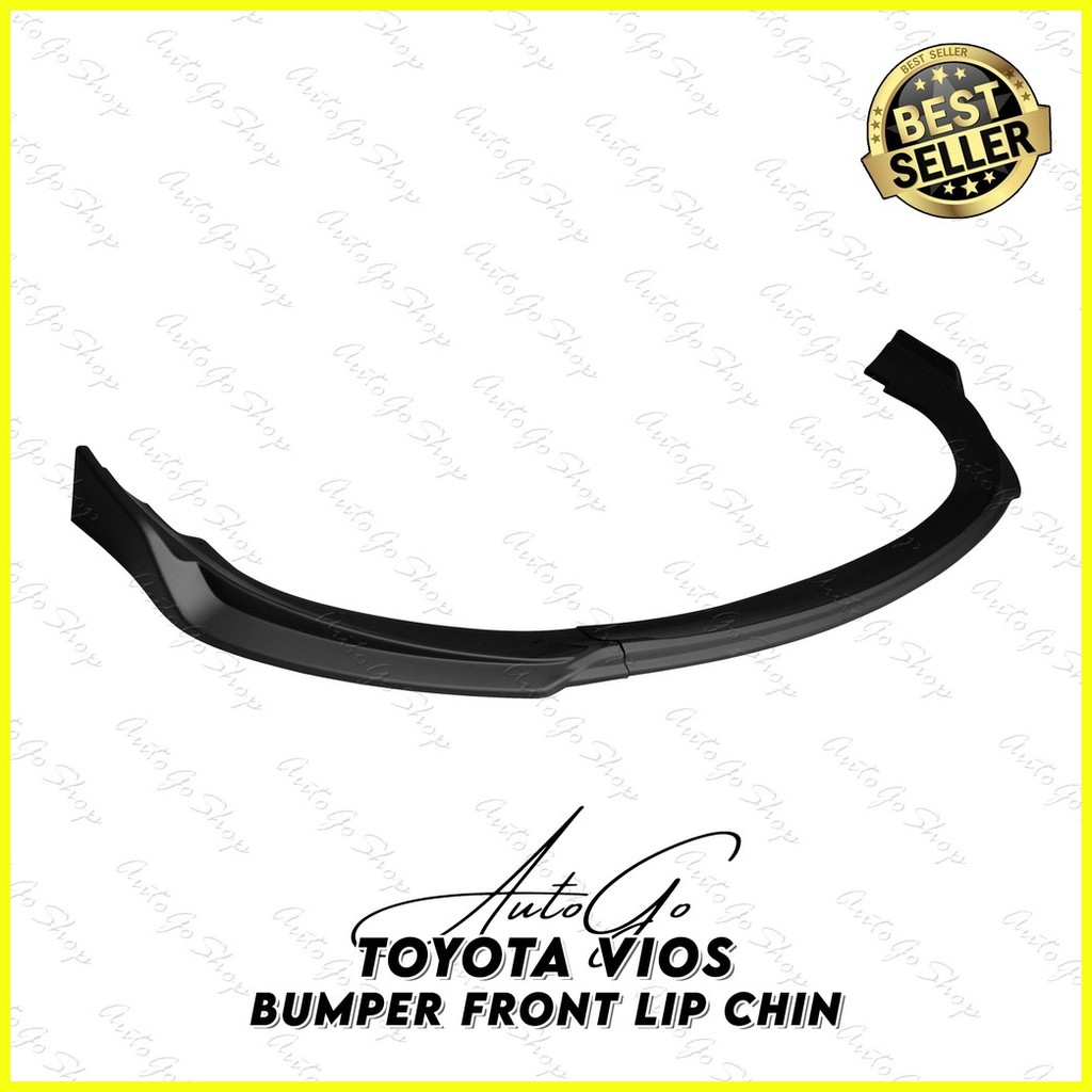 ∏ Toyota Vios 2013-2020 Bumper Front Lip Chin Body Kit (Black) | Shopee ...