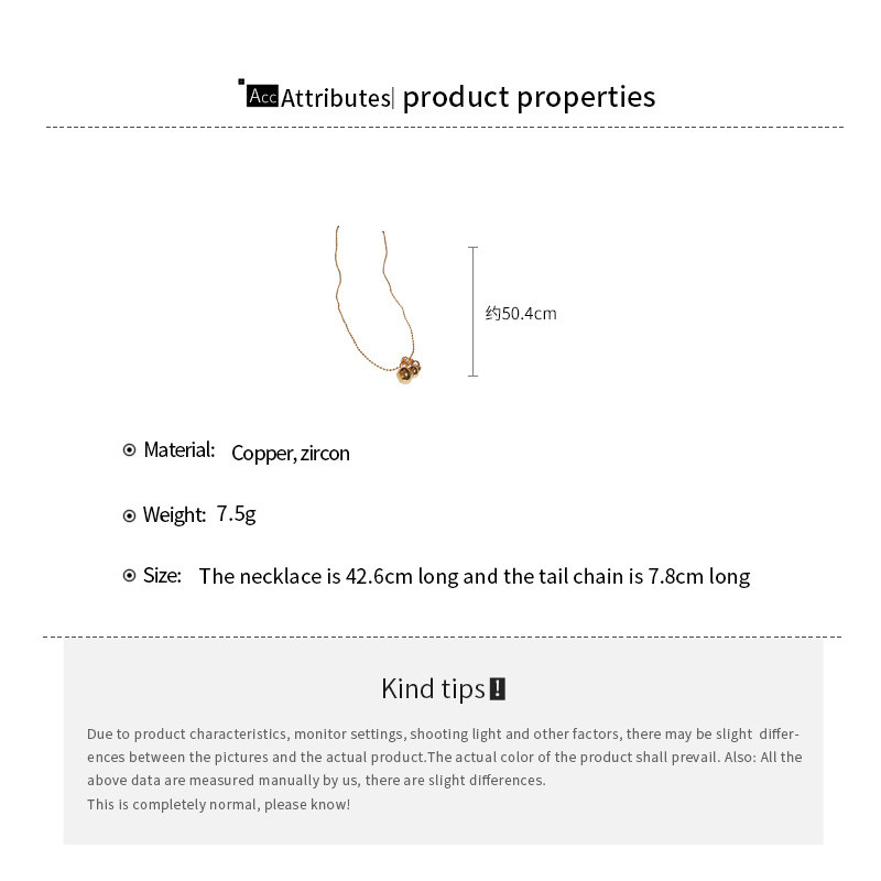 [DREJEW]Gold electroplated ring chain gourd necklace fashion commuter ...