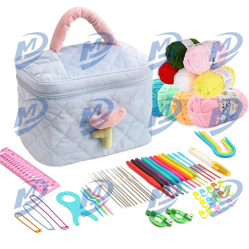 【2025 New】Crochet Storage Bag For Adults Knitting Starter Kit Adults ...