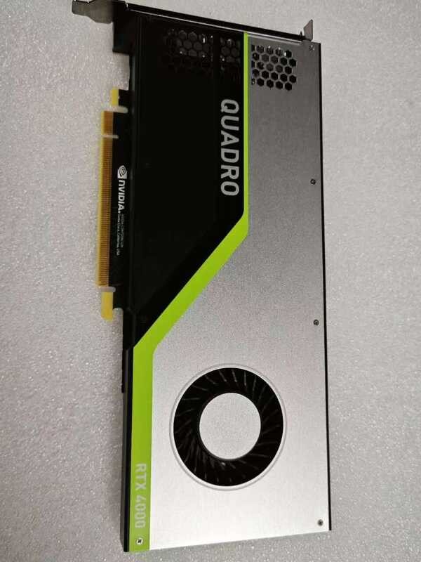 QUADRO RTX4000 8GB Professional Graphics Card Ray Tracing 3D Modeling ...
