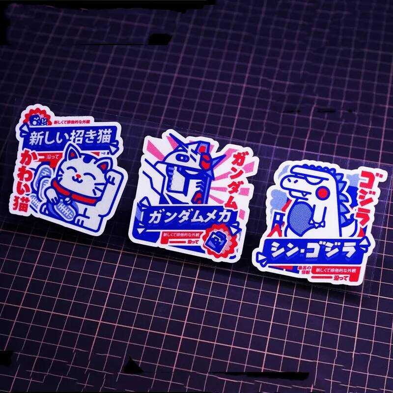 Car 2 8E Styg Sticker For Japanese JDM Modified Lucky Cat Decal Auto ...